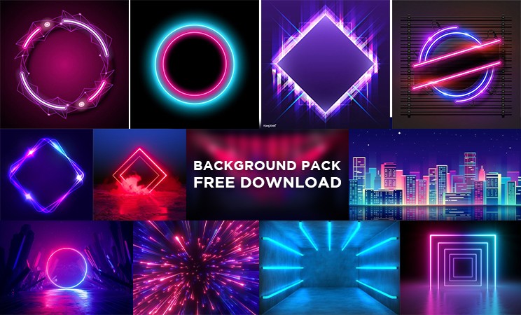 Best 25+ Neon Background and Wallpaper Pack Free Download