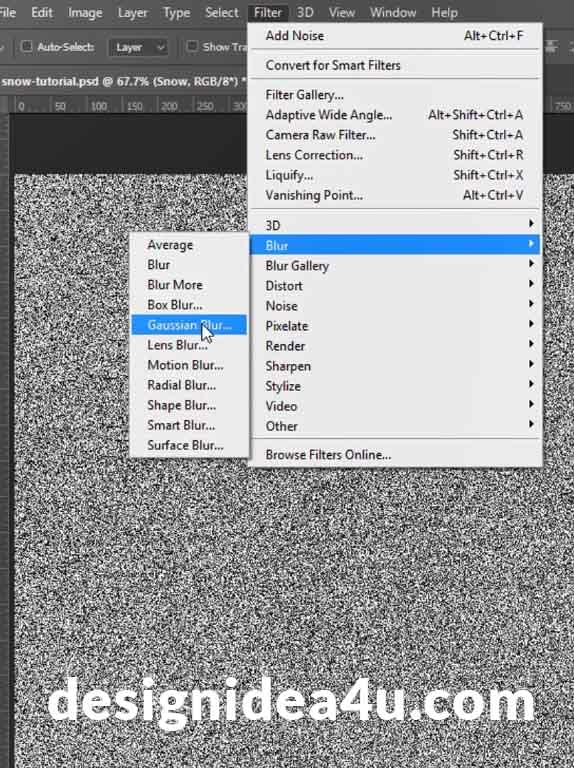 How to Create SNOW in Photoshop | Make REALISTIC Snow In Photoshop